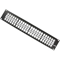 Cat6 Patch Panel Leviton 49255-L24 24-Port QuickPort Patch Panel - 1U ...