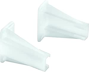 Slide-Co 221694 Drawer Side Track Back Brackets , White - Cabinet And ...