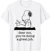 Amazon.com: Peanuts - Snoopy Typewriter Dear Me You're Doing A Great ...