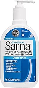 Amazon.com: Sarna Anti-Itch Lotion Original, 7.5 Fl Oz, Pack of 3 ...