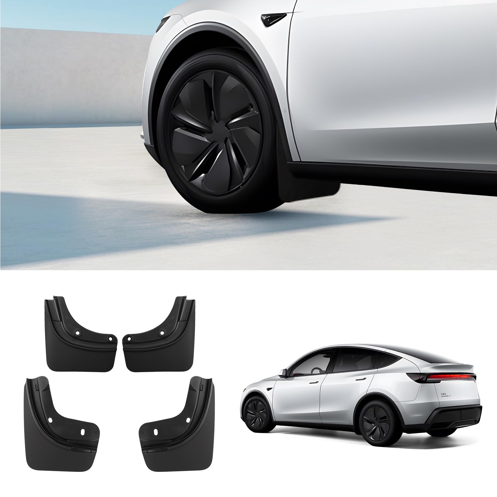 Motrobe 2025 2026 Tesla Model Y Juniper Mud Flaps Splash Guards [No ...