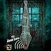 Cocoon Corpse Halloween Decorations Outdoor: Horror Scream with Lighted ...