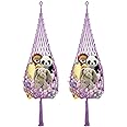 Amazon.com: 2PC Stuffed Animal Net or Hammock Macrame Toy Diaplay Plush ...
