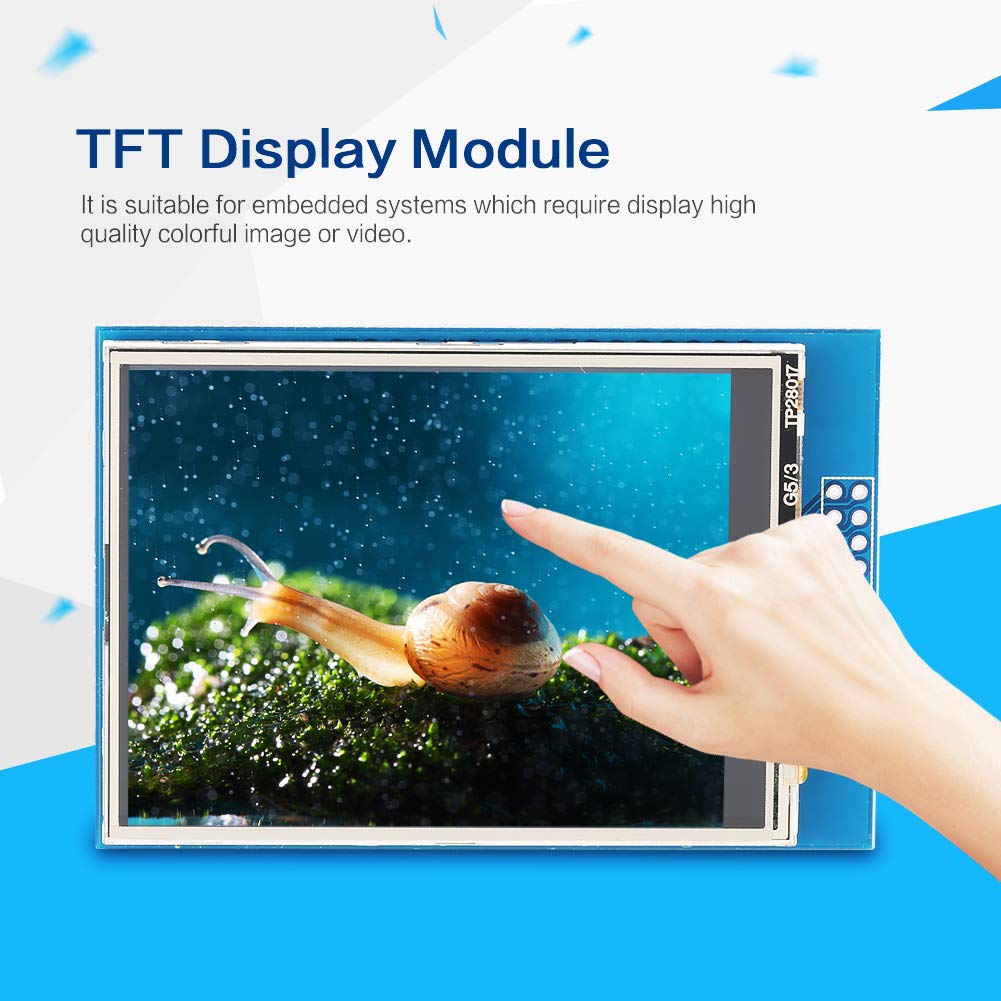 TFT LCD Display Module Colorful Screen ILI9341 2.8 inch Touch Panel PCB ...