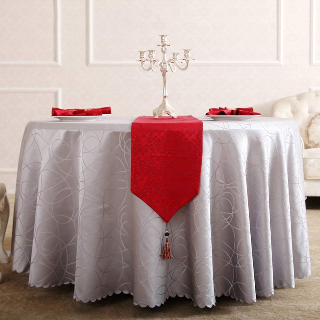 MU Nappe de Table Basse Tabl Table de réunion Ronde de Restaurant d ...