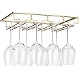 Amazon.com: FOMANSH Wine Glass Rack Under Cabinet - Stemware Holder ...