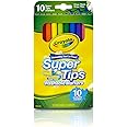 Amazon.com: Crayola Super Tips Markers, Washable Markers, 10Count ...