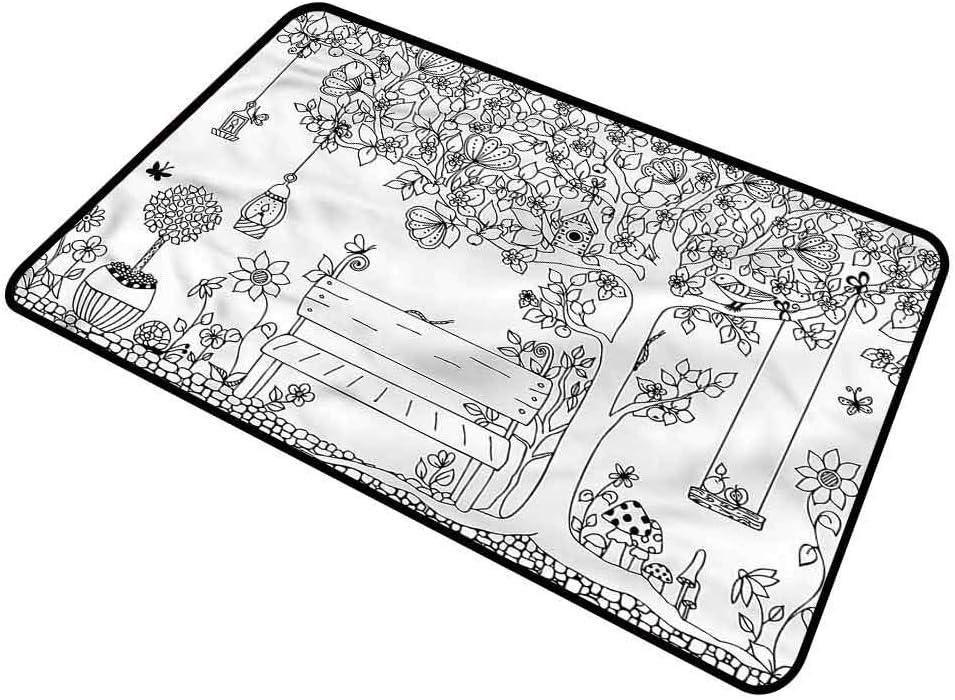 Welcome Mat Coloring Page Sketch Coloring Page