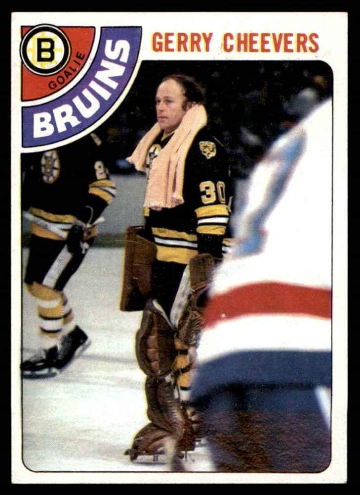 Amazon.com: 1978 Topps # 140 Gerry Cheevers Boston Bruins (Hockey Card ...