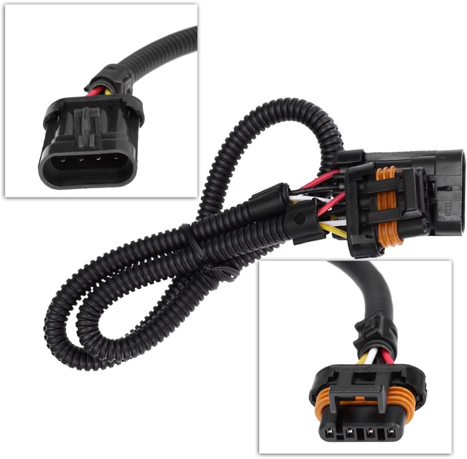 2Pcs 24 LT1 Oxygen O2 Sensor LS1 LS6 LT4 Header Extension Wire Harness ...