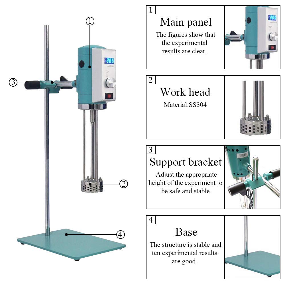 Mua Digital High Shear Mixer Dispersion Emulsifying Machine Emulsion ...