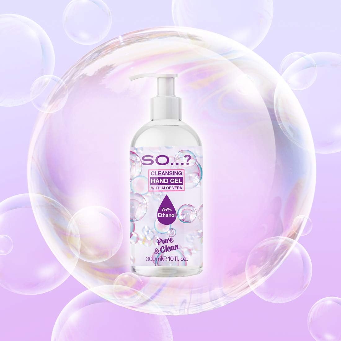 SO Pure & Clean Hand Sanitiser 300ml – BigaMart