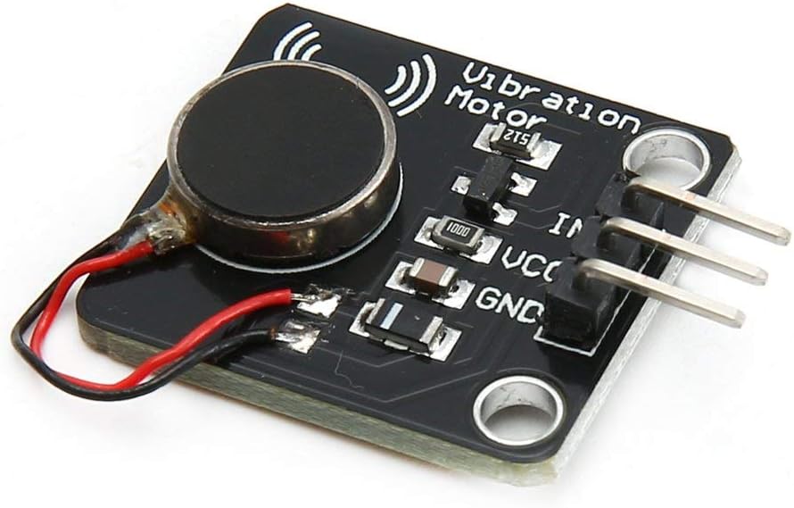 GuoxuEE Módulo de Motor de Vibración PWM para Módulo de Alarma de Vibración de Teléfono Motor ...