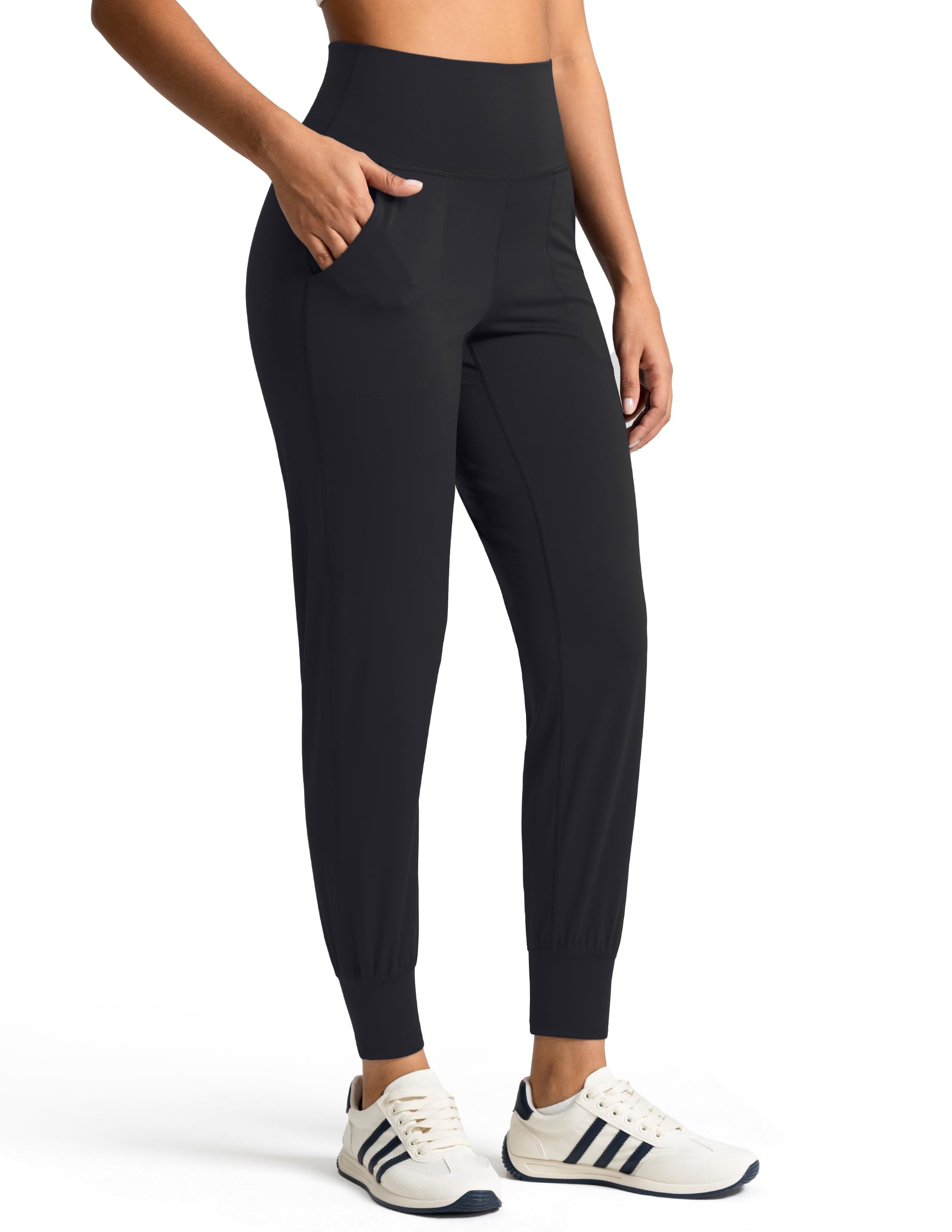 Colorfulkoala Women's High Waisted Joggers with Pockets Full Length ...