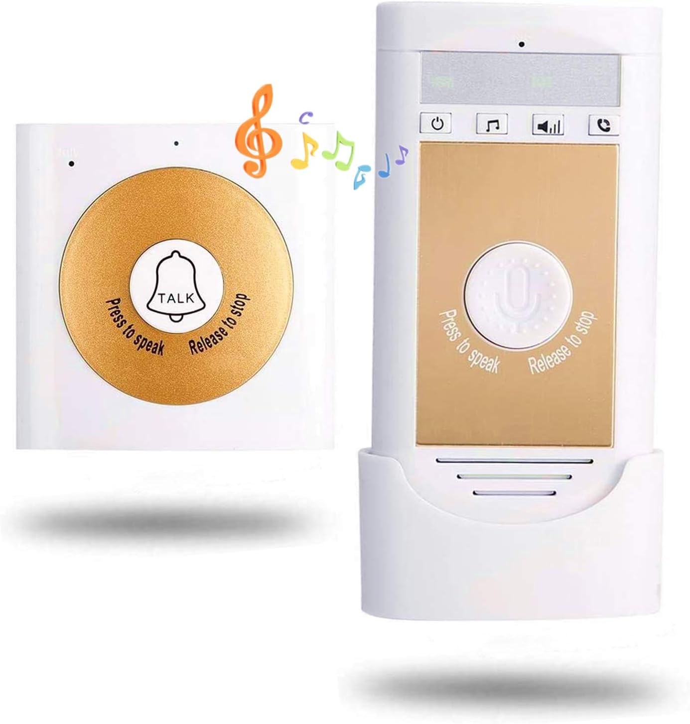 Wireless Intercom Doorbells, Electronic Intercomunicador Doorbell, Two ...