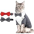 Amazon.com : Bonaweite Hairless Cat Tuxedo Shirt，Cat Clothes for Cats ...