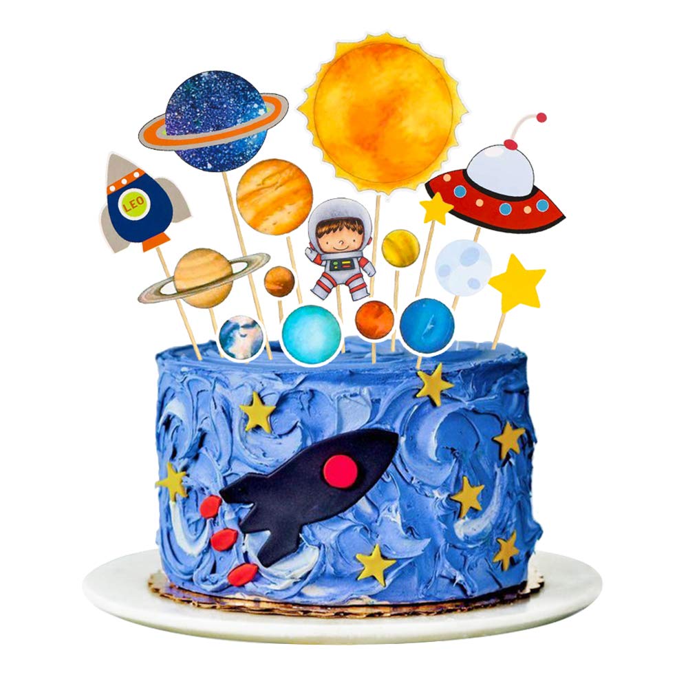 Buy MMTX Boy Cake Topper Space Birthday Cake Decorations For Kid Buy MMTX Boy Cake Topper Space Birthday Cake Decorations For Kid