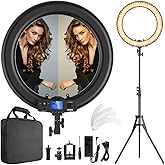 Amazon.com : Inkeltech Ring Light - 18 inch 60 W Dimmable LED Ring ...