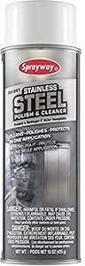 Amazon.com: Sprayway Stainless Steel Cleaner, 15oz Can, Pack of 2 (841 ...