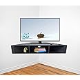 Amazon.com: KUAIYU Floating TV Stand, TV Shelf, Corner Wall Hanging TV ...