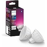 Amazon.com: Philips Hue Smart 60W GU10 LED Bulb - White and Color ...