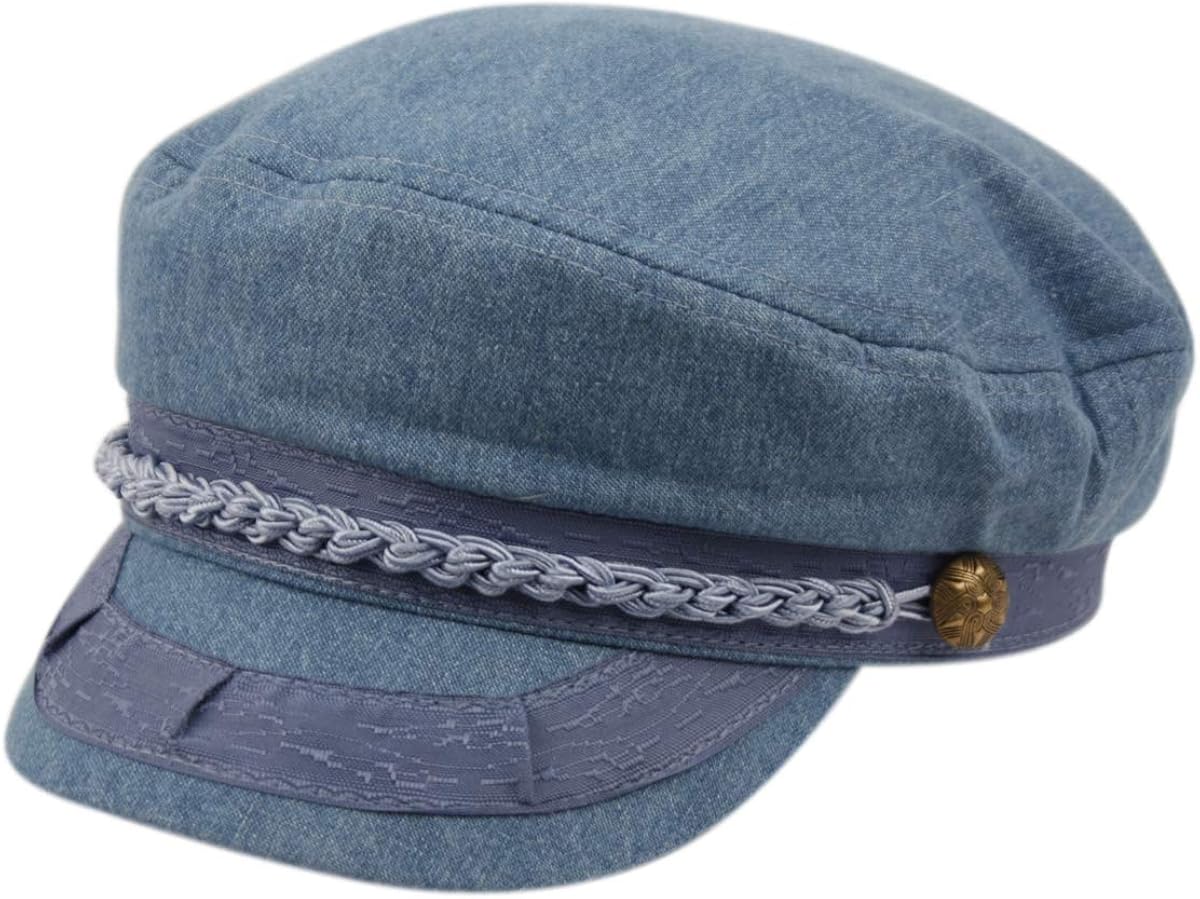 Epoch hats Greek Fisherman Sailor Hat Cap 100% Cotton at Amazon Men’s ...