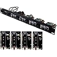 Amazon.com: GeeekPi 1U Rack Mount for Raspberry Pi 5/4B, with 4PCS PCIe ...