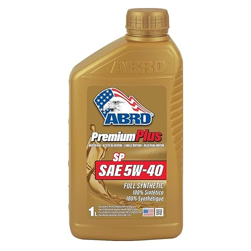 ABRO SAE 5W40 SP Full Synthetic Motor Oil, 1L, Superior Blend for ...