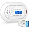 Carbon Monoxide Detectors with 10-Year Battery, Digital LCD Display ...