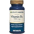 Amazon.com: Nature's Wonder Vitamin B12 1000 mcg Timed Release Tablets for Energy Metabolism ...