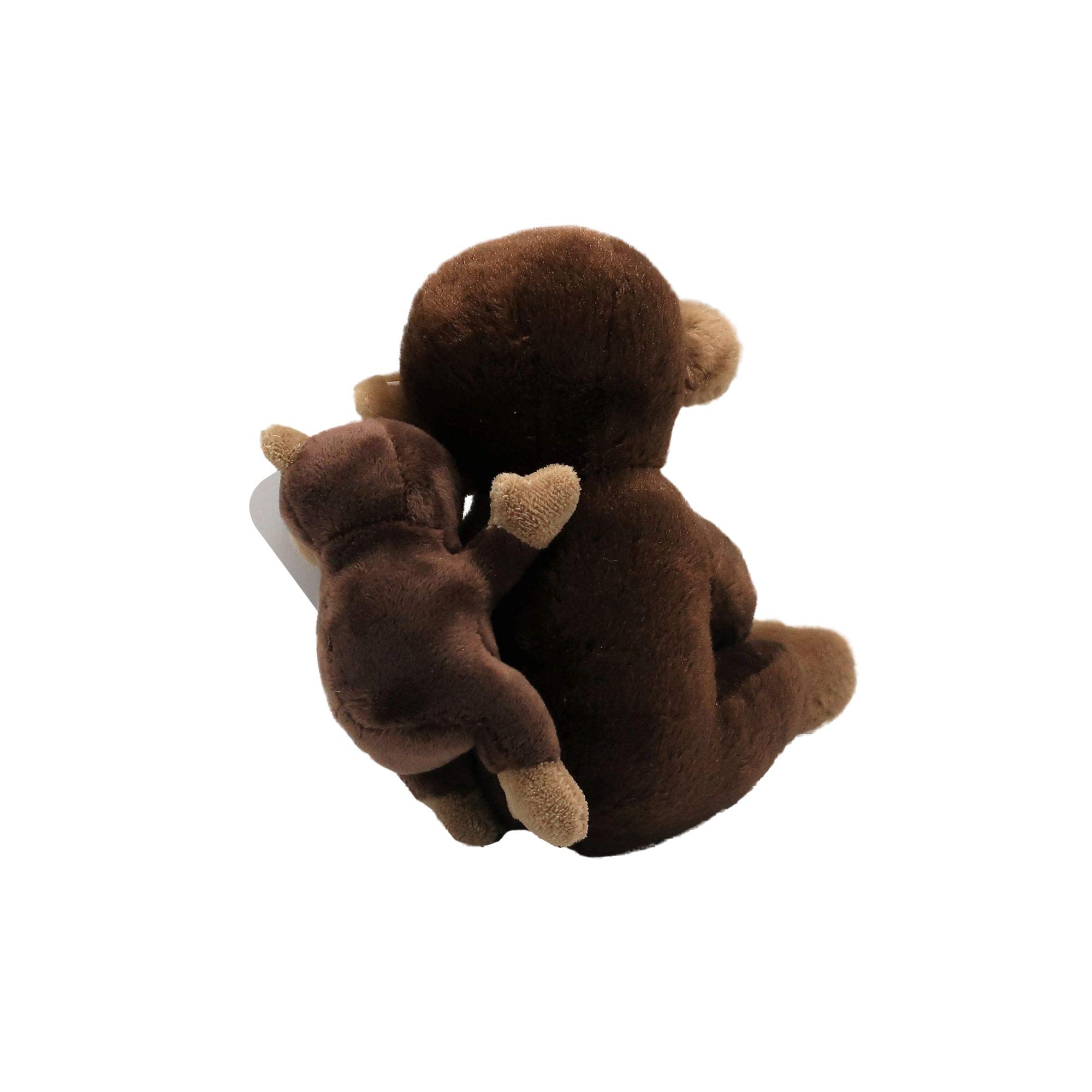 Mua Mom and Baby Mini Monkey Stuffed Animals for Boys and Girls, Safari ...