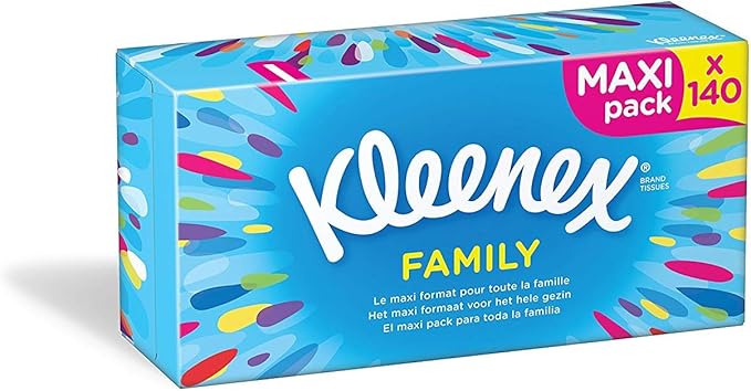 Kleenex Tissues Family Box 140 - Set of 5: Amazon.co.uk: Health ...