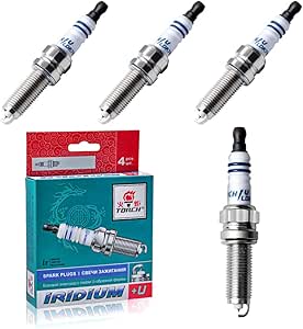 Iridium Spark Plugs - 12290-R40-A01 for Honda Accord, Civic, CRV, Acura TSX, TL, Replacement OEM ...