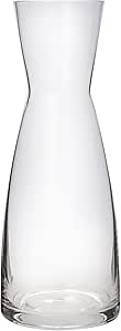 Amazon.com | Bormioli Rocco Ypsilon Wine Carafe – Elegant Clear Glass Carafe For Water, Juice ...