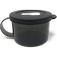 Amazon.com: Tupperware CrystalWave Microwave Soup Mug Black 16 oz ...