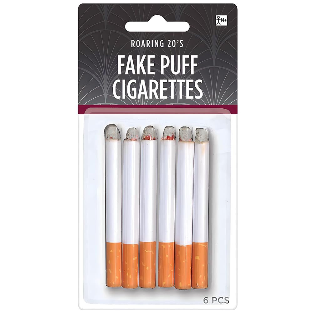 Mua Fake Puff Cigarettes Costume Accessory - 3.25", 6 Count - Durable ...