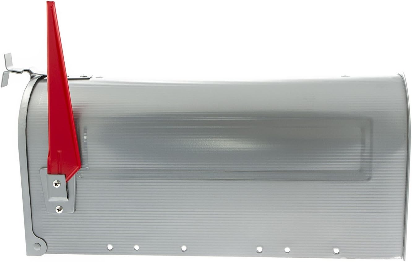 Sterling MB22S Mississippi Aluminium US Mailbox, Silver, Large – BigaMart