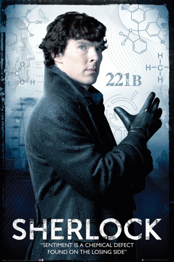 Amazon.com: Sherlock Poster 24 x 36in: Posters & Prints