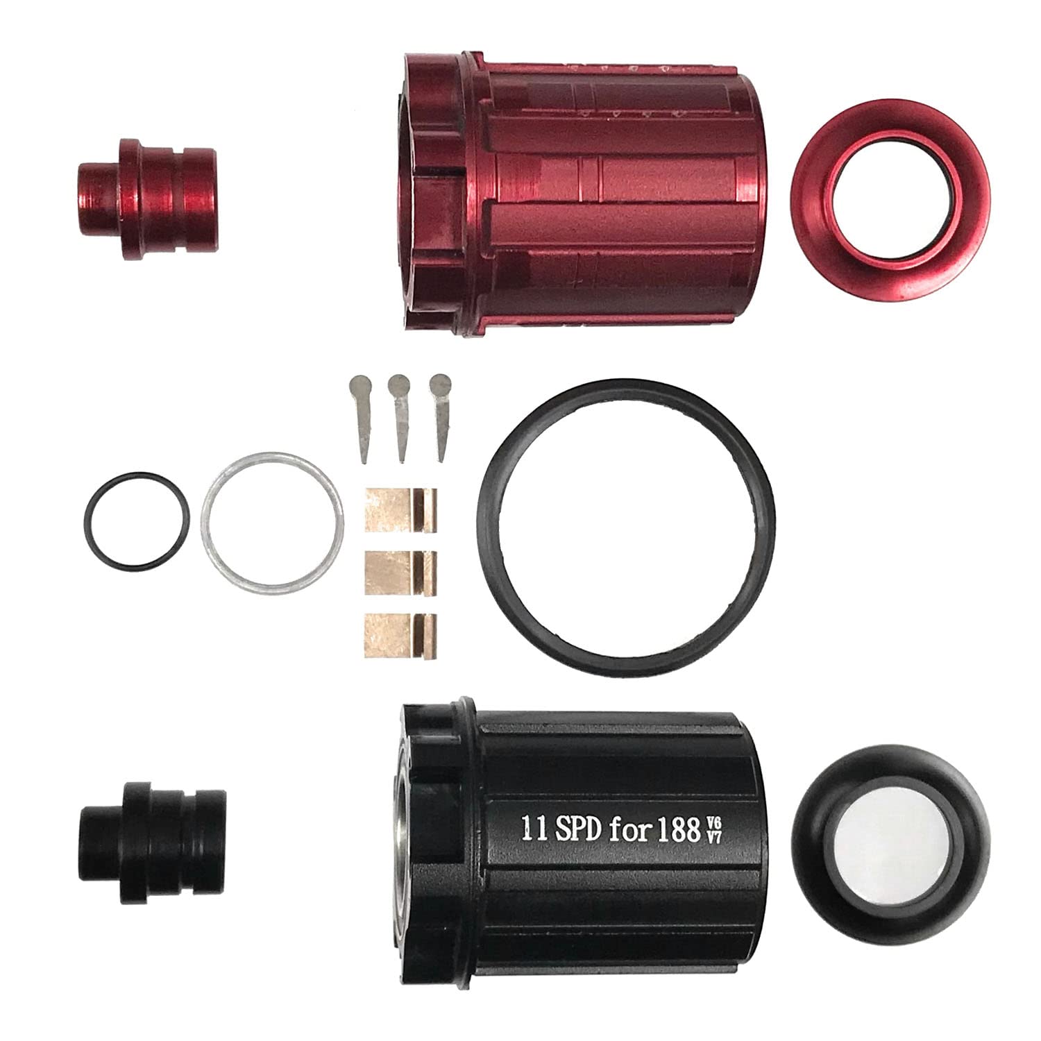 Mua Custom Zipp 11 Speed Conversion Freehub DIY Kit for 188 V6 V7 Hub ...