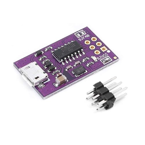 Arduino Component Sensors USB Tiny AVR ISP Programmer For ATtiny44 - Bootloader Flasher For ...