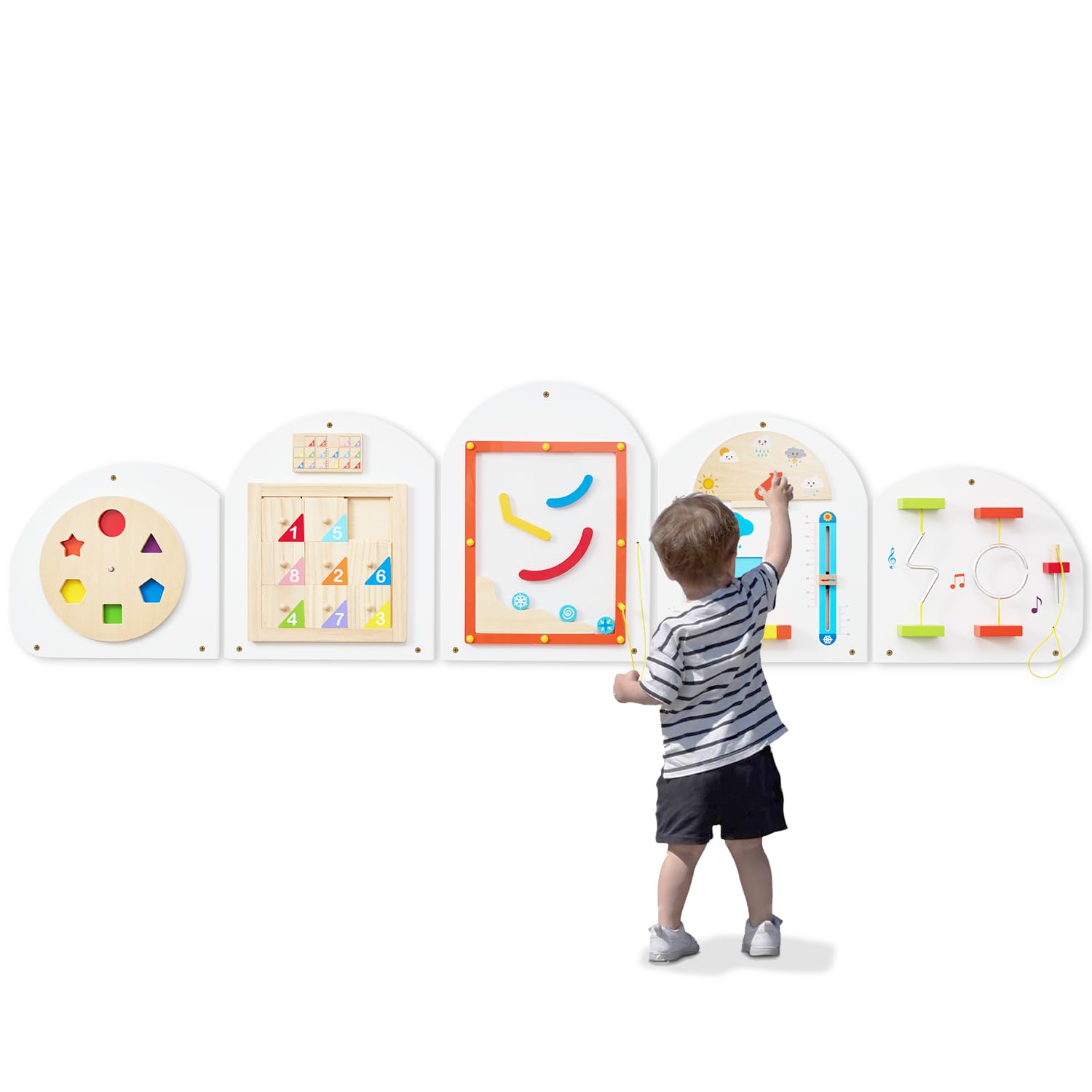 Monläurd® Cloud Montessori Busy Board, Sensory Board, Interactive Toys ...