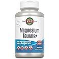 Amazon.com: KAL Magnesium Taurate 400mg Plus CoEnzyme Vitamin B6 ...