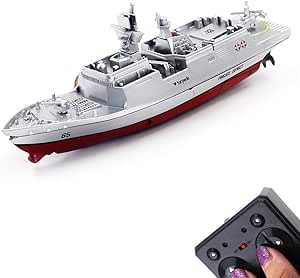 Amazon.com: Tipmant Military RC Naval Ship Vessel Model Remote Control ...