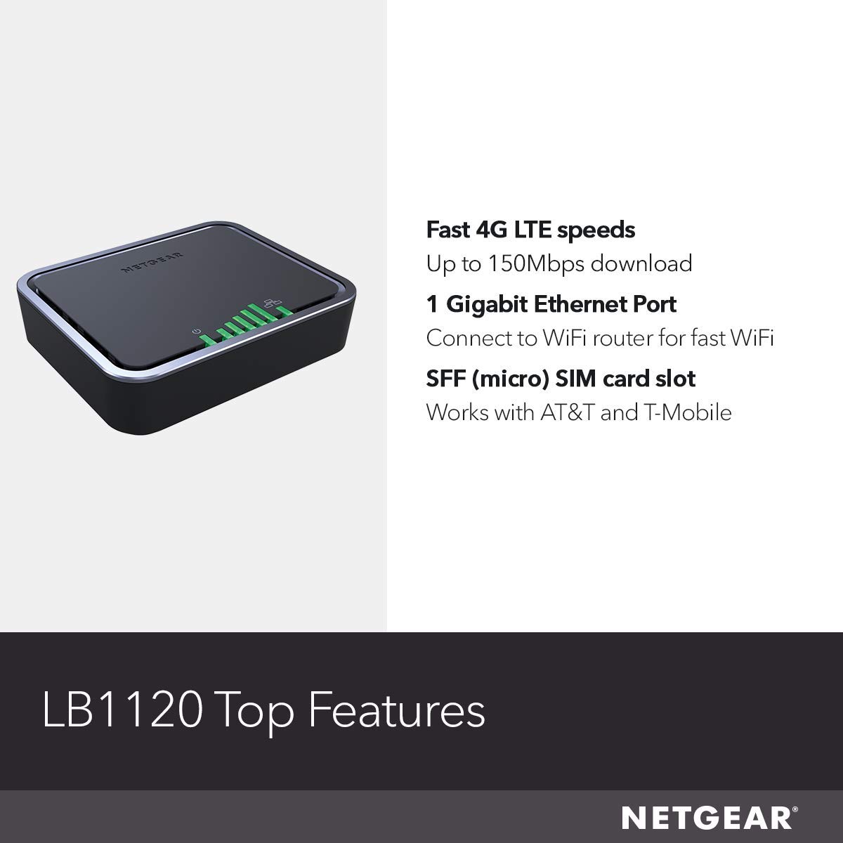 Mua NETGEAR 4G LTE Broadband Modem - Use LTE as Primary Internet ...