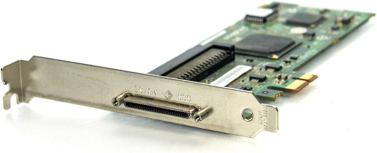 Adaptec PCIe x1, single-channel Ultra320 SCSI card ASC-29320LPE: Amazon ...