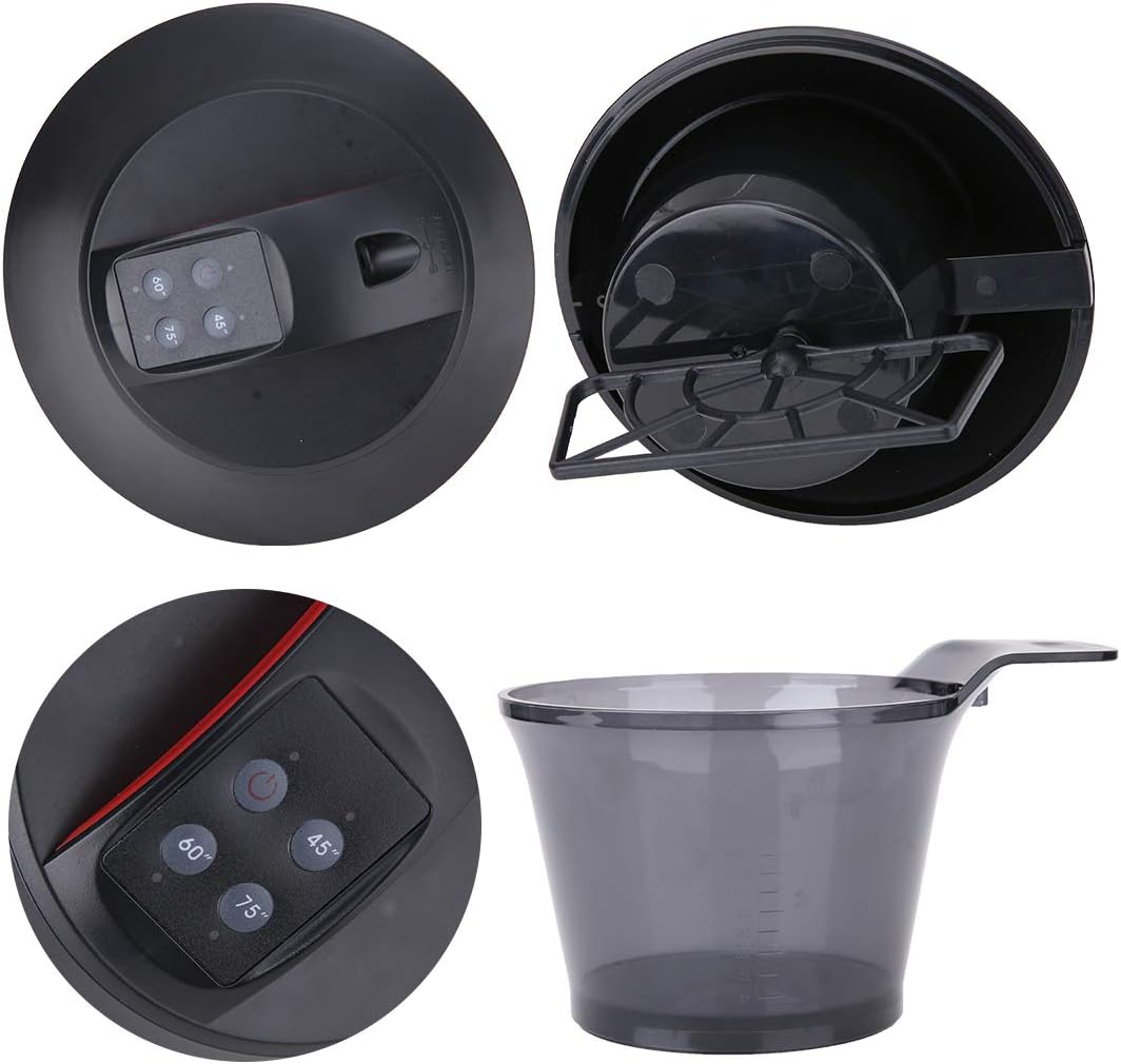 Electric Hair Coloring Bowl, Hair Dye wax Mixer Automatic color Mixing ...