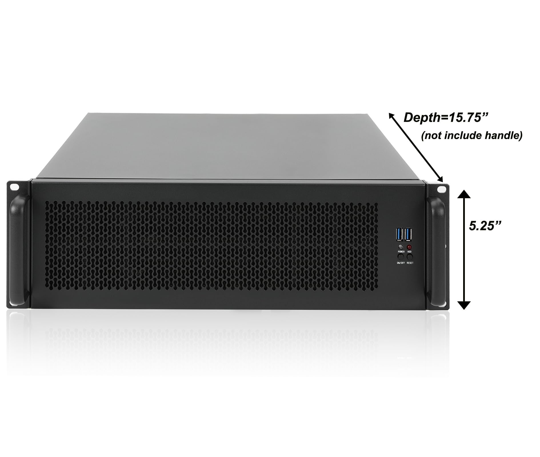Mua 3U rackmount Server Chassis Support Liquid Cooling Compatibility up ...