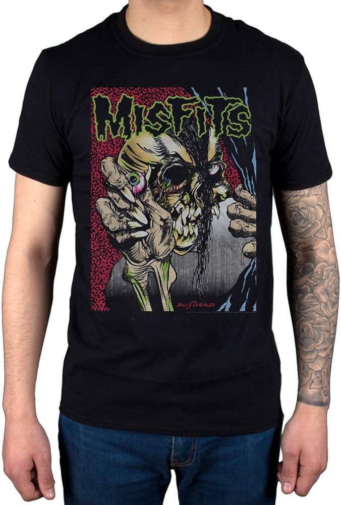 Official Misfits Pushead T-Shirt: Amazon.co.uk: Clothing