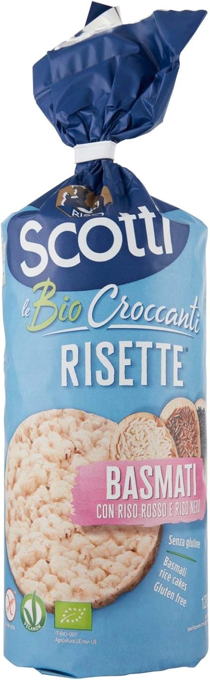 Riso Scotti - Risette Basmati e Riso Rosso - Gallette di Riso Basmati ...