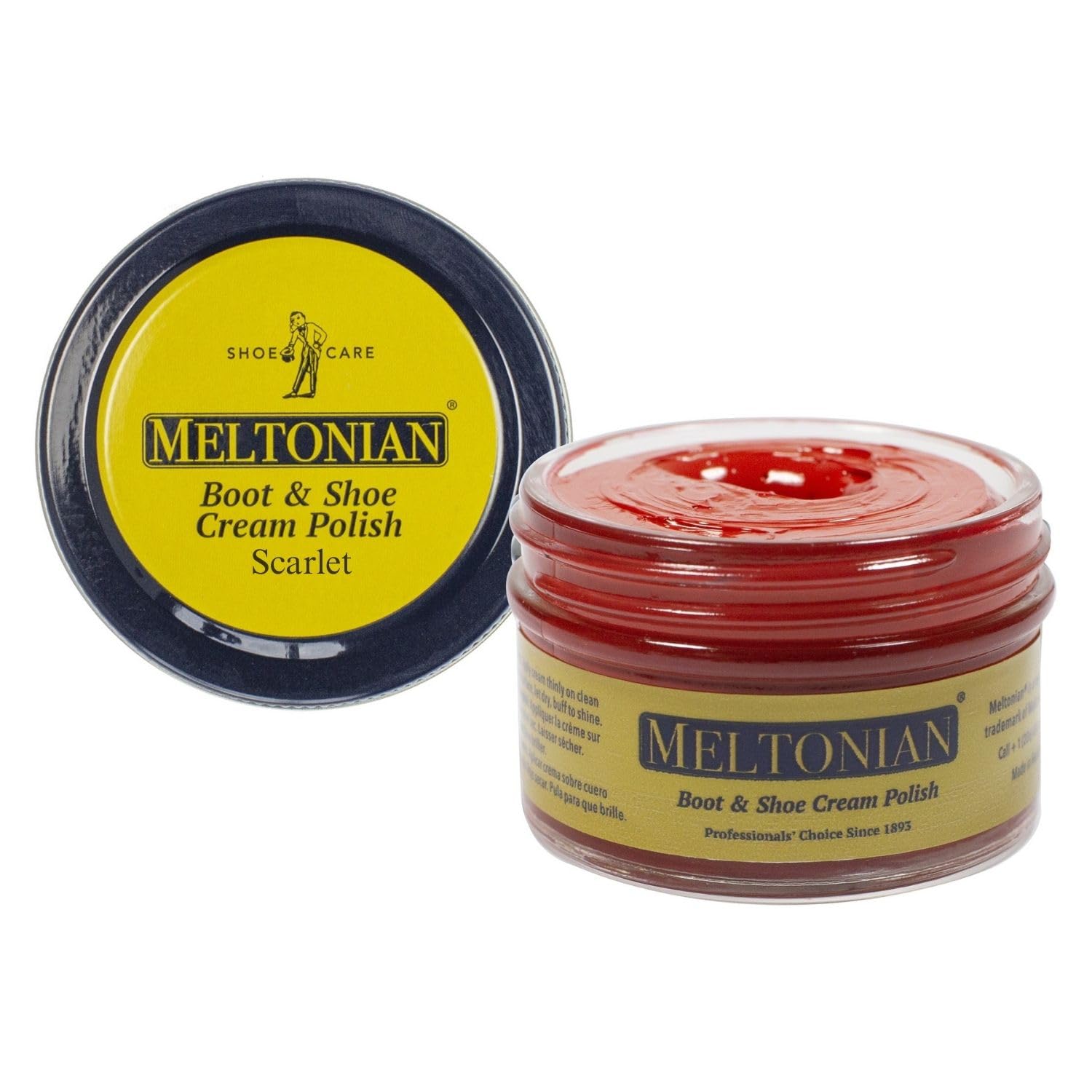 Meltonian Cream Shoe Polish - Boot Polish, Leather Shoe Polish Oil ...